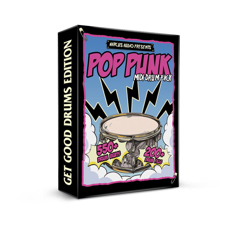The Get Good Drums Pop Punk MIDI Drum Pack – DIY Punk Rock
