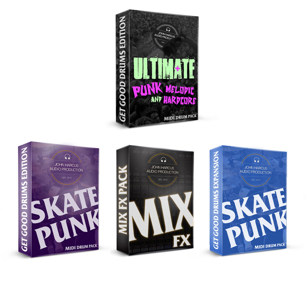 Get Good Drums - Ultimate Punk & Mix-Fx Bundle – DIY Punk Rock